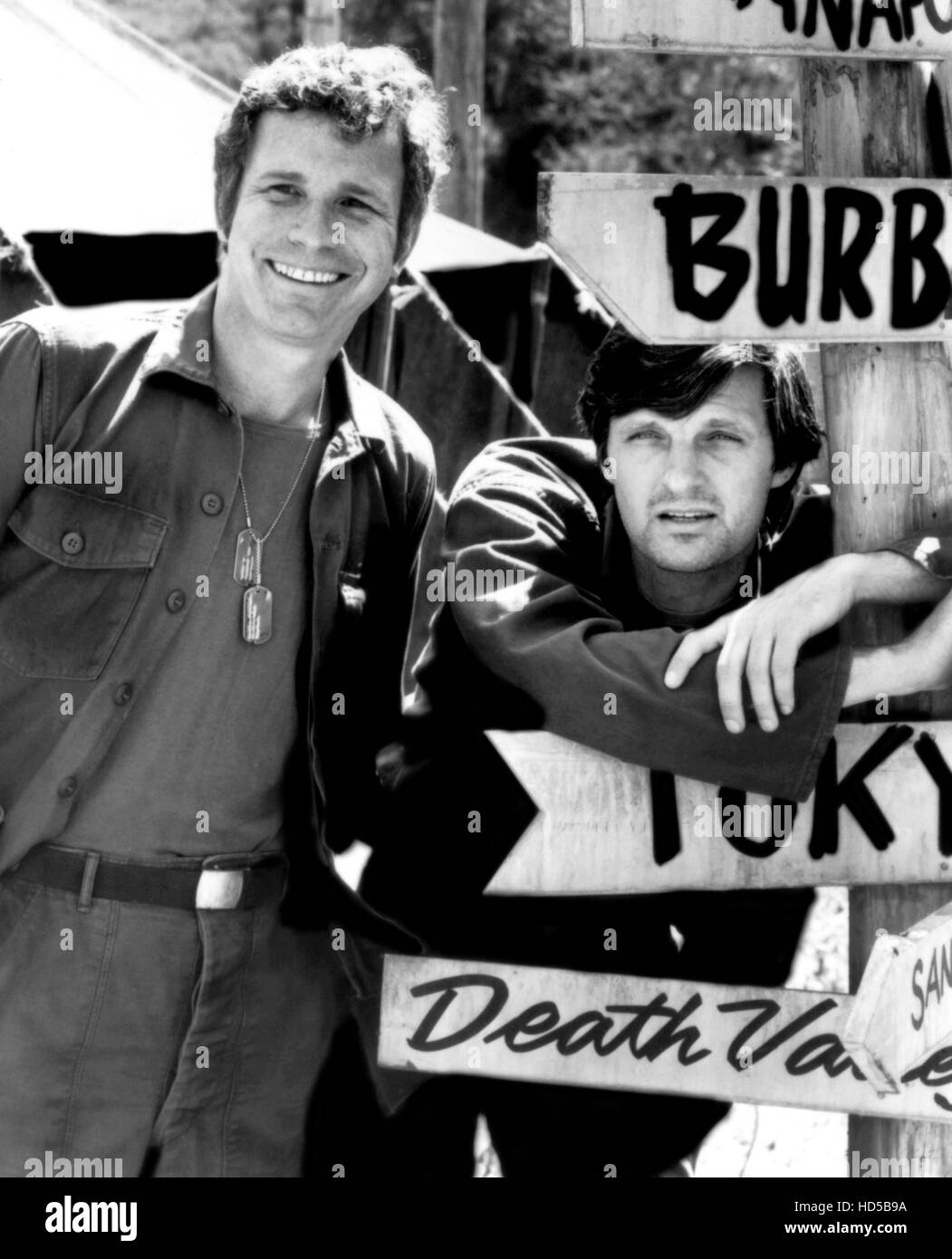 MASH, Wayne Rogers, Alan Alda, 1972-83, TM and Copyright © 20th Century ...