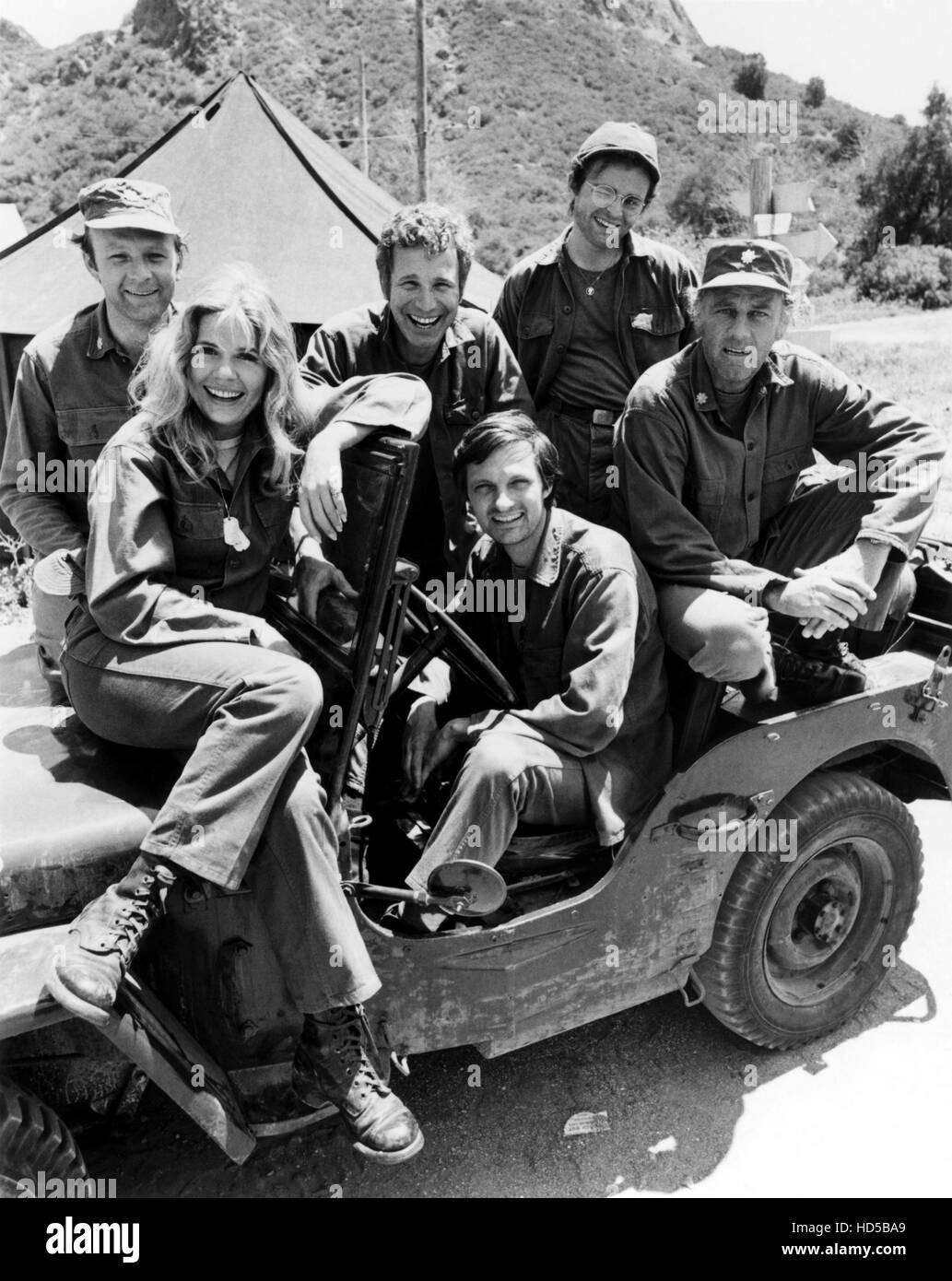 MASH, (aka M*A*S*H), clockwise from left: Loretta Swit, Larry Linville ...