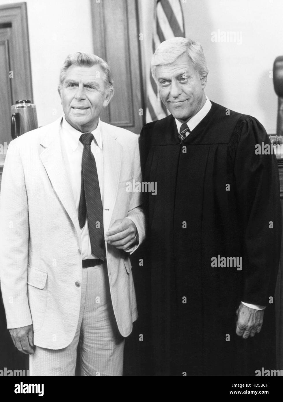 MATLOCK, (from left): Andy Griffith, Dick Van Dyke, 'The Judge ... MATLOCK, (from left): Andy Griffith, Dick Van Dyke, 'The Judge ...