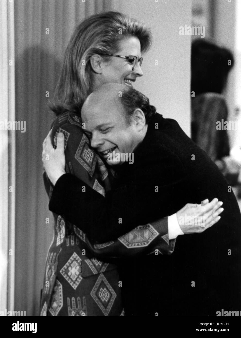MURPHY BROWN, Candice Bergen, Wallace Shawn, 1988-98, episode 'Stuart ...