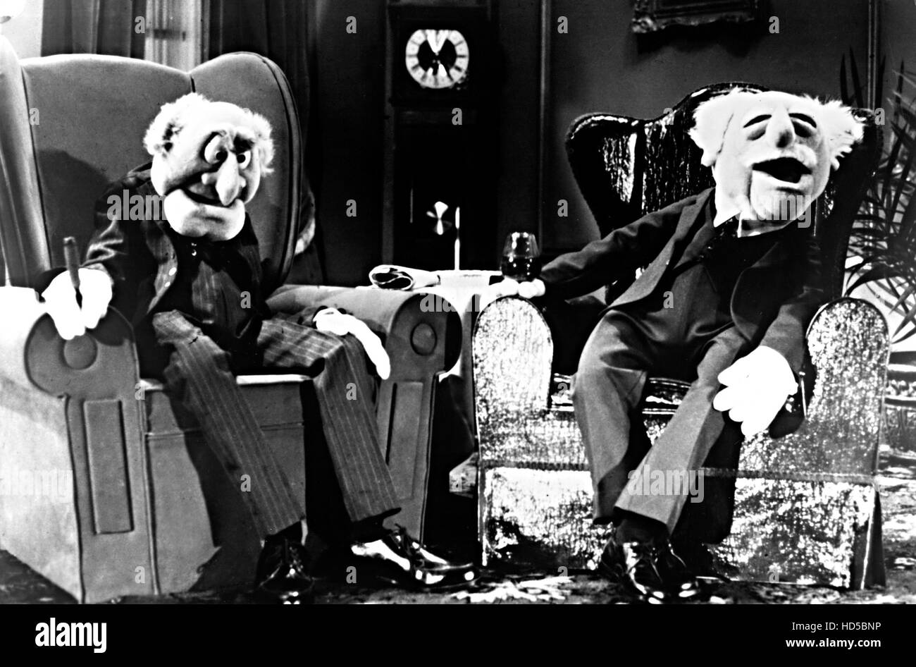 MUPPET SHOW, THE, Statler and Waldorf, heckle the other performers ...