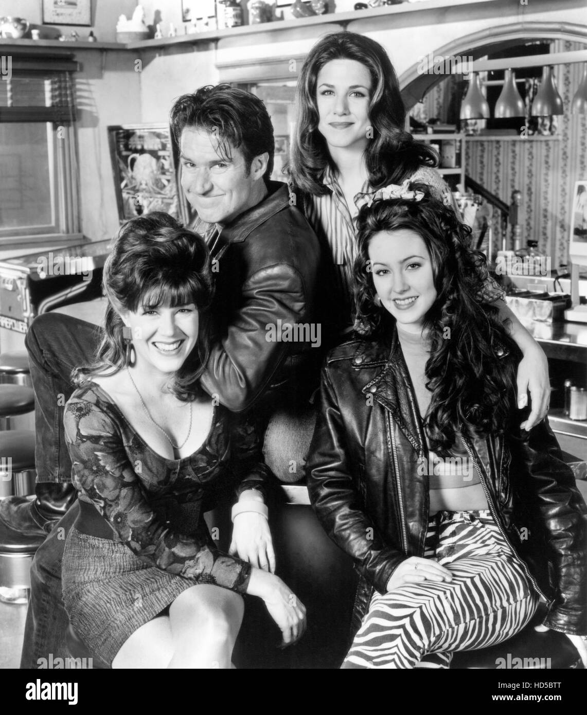 MUDDLING THROUGH, (clockwise from lower left): Stephanie Hodge, D ...