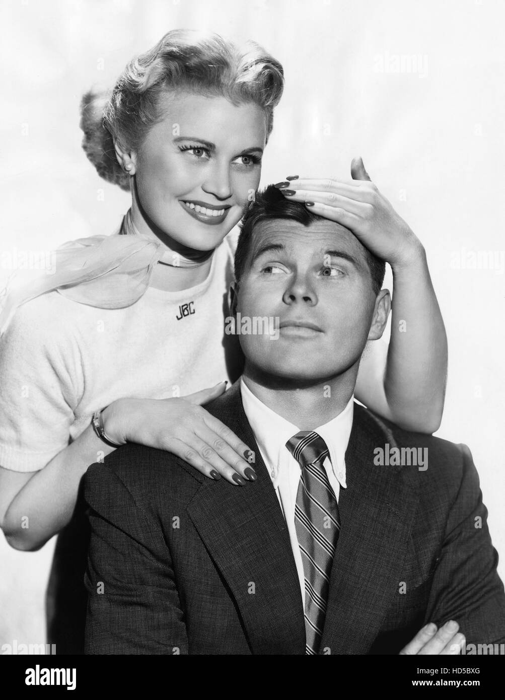 MY FAVORITE HUSBAND, Joan Caulfield, Barry Nelson, 1953-55 Stock Photo ...
