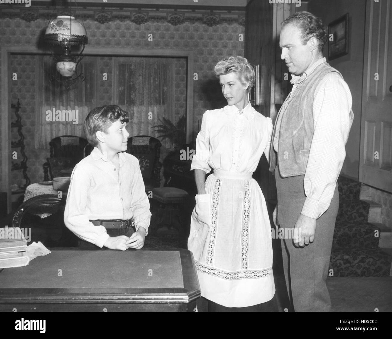 MY FRIEND FLICKA, from left: Johnny Washbrook, Anita Louise, Gene Evans ...