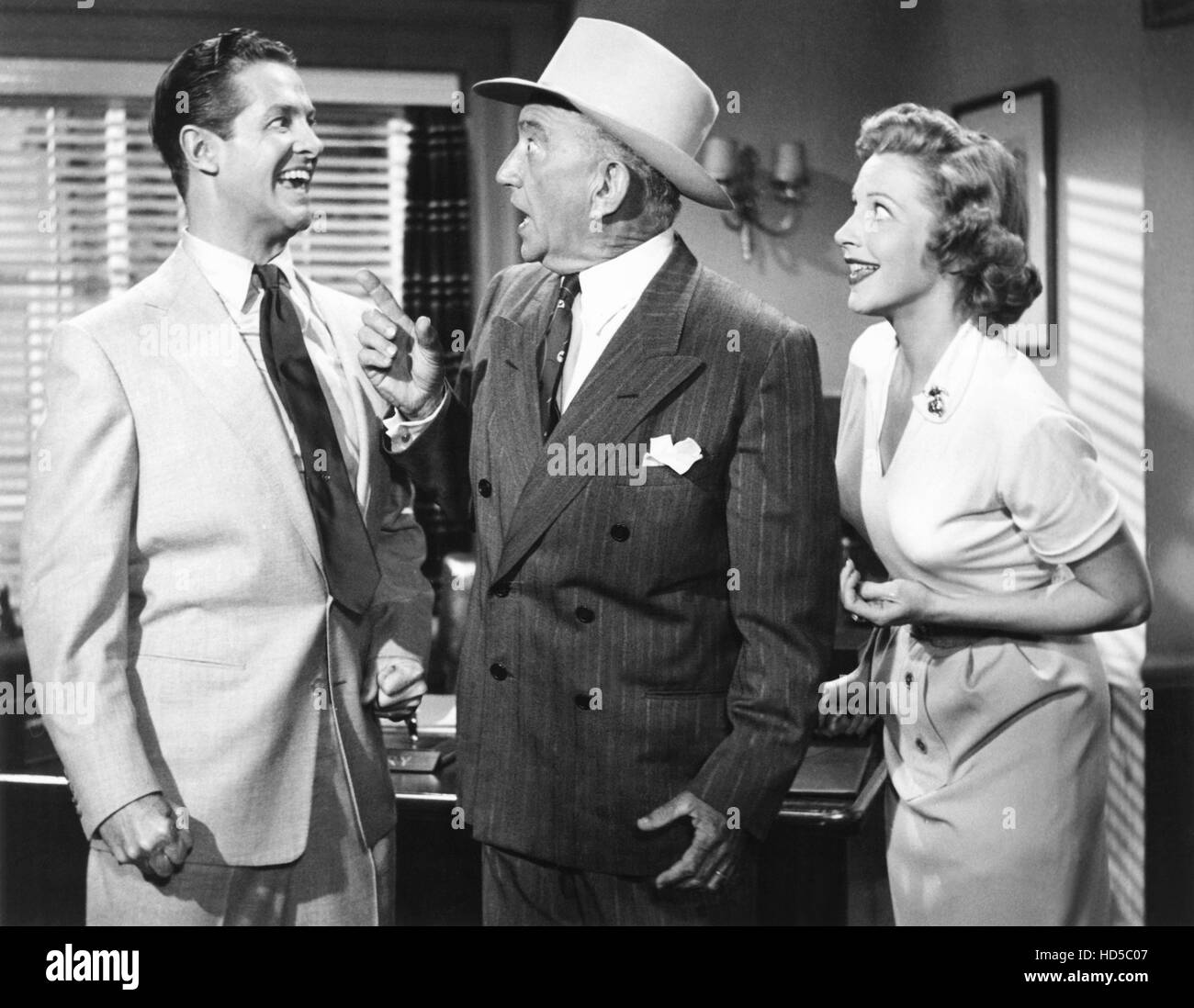 MY HERO, from left: Robert Cumings, John Litel, Julie Bishop, 1952-1953 ...