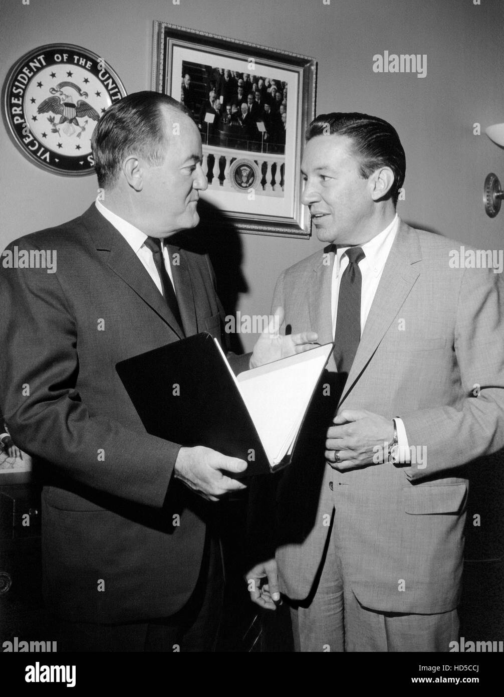 THE NATIONAL CITIZENSHIP TEST, Vice President Hubert Humphrey, Mike ...