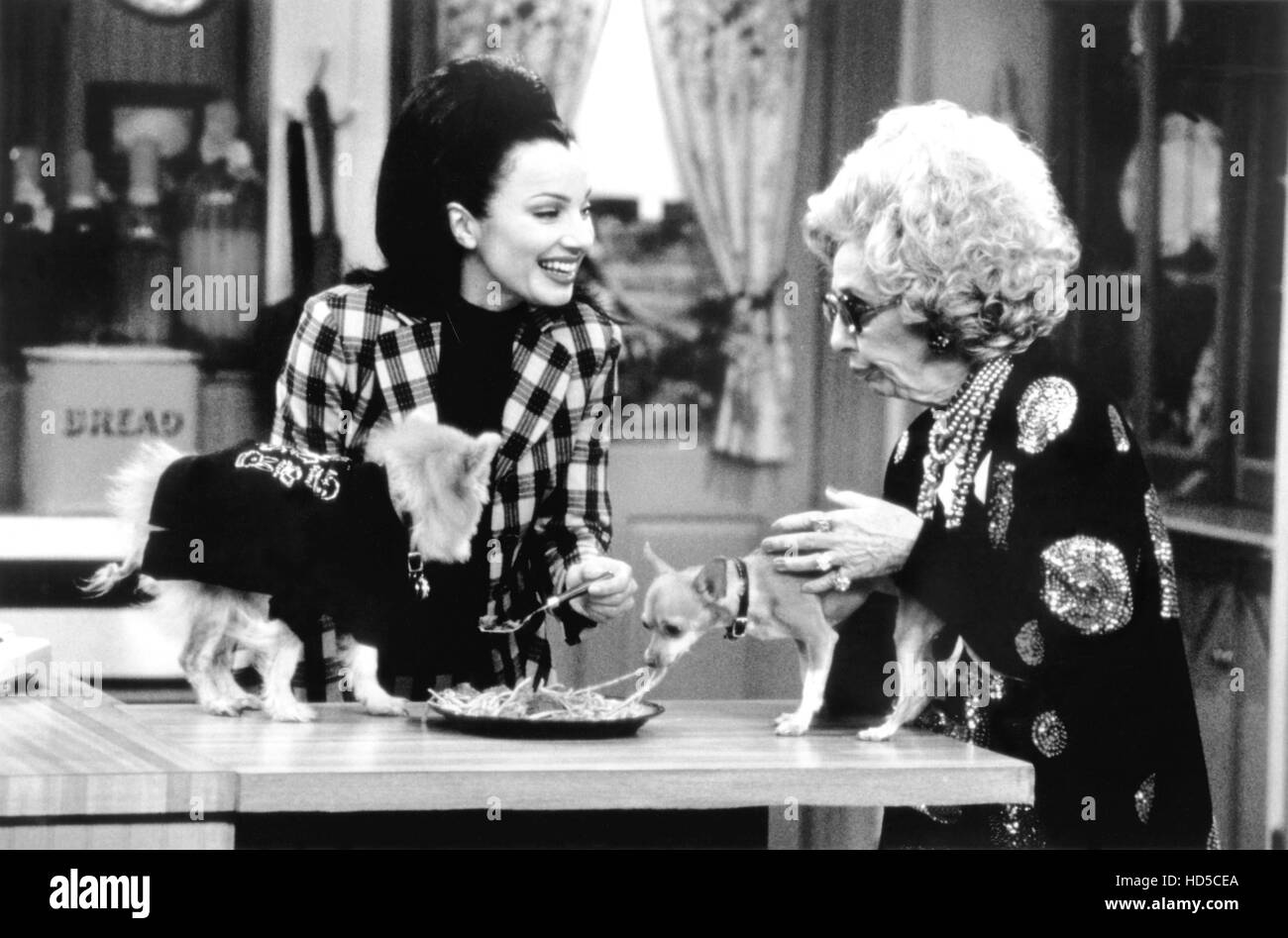 THE NANNY, (from left): Fran Drescher, Ann Morgan Guilbert, 'The ...