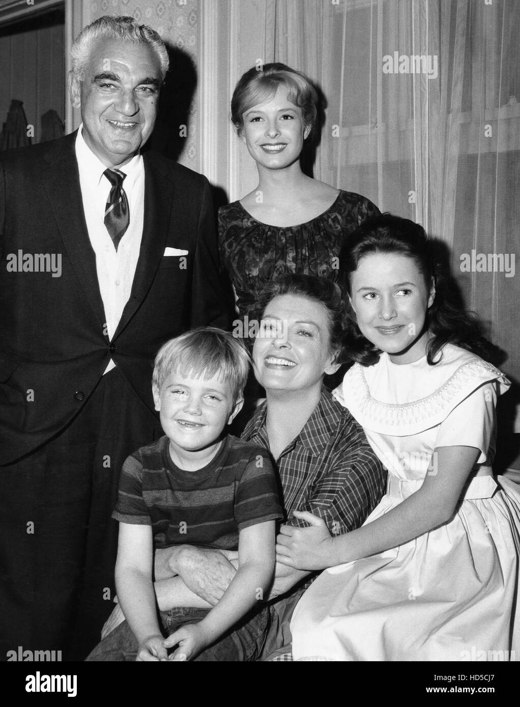 NATIONAL VELVET, Robert Weitman (VP of MGM), Carole Wells (standing ...