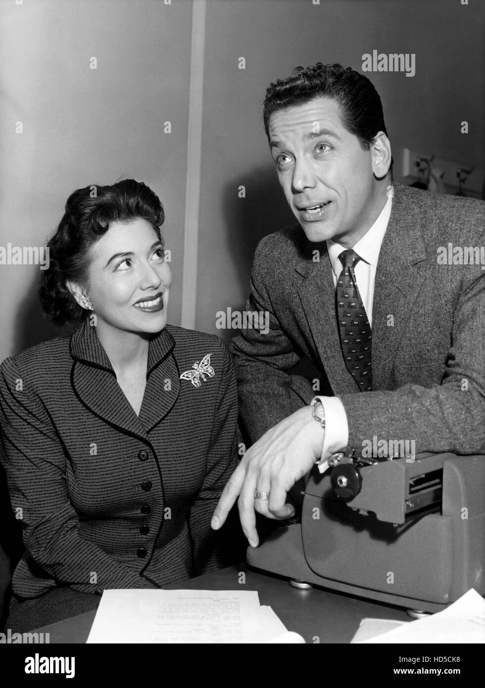 NBC MATINEE THEATER, Ruth Conte, John Conte ca. 1957, 1955-58 Stock ...