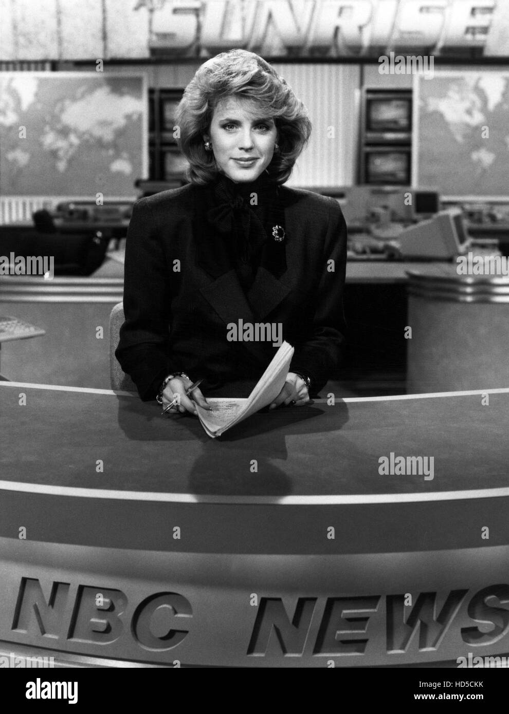 NBC NEWS AT SUNRISE, Deborah Norville,(Anchor - 1987-1989). 1983-1999 ...