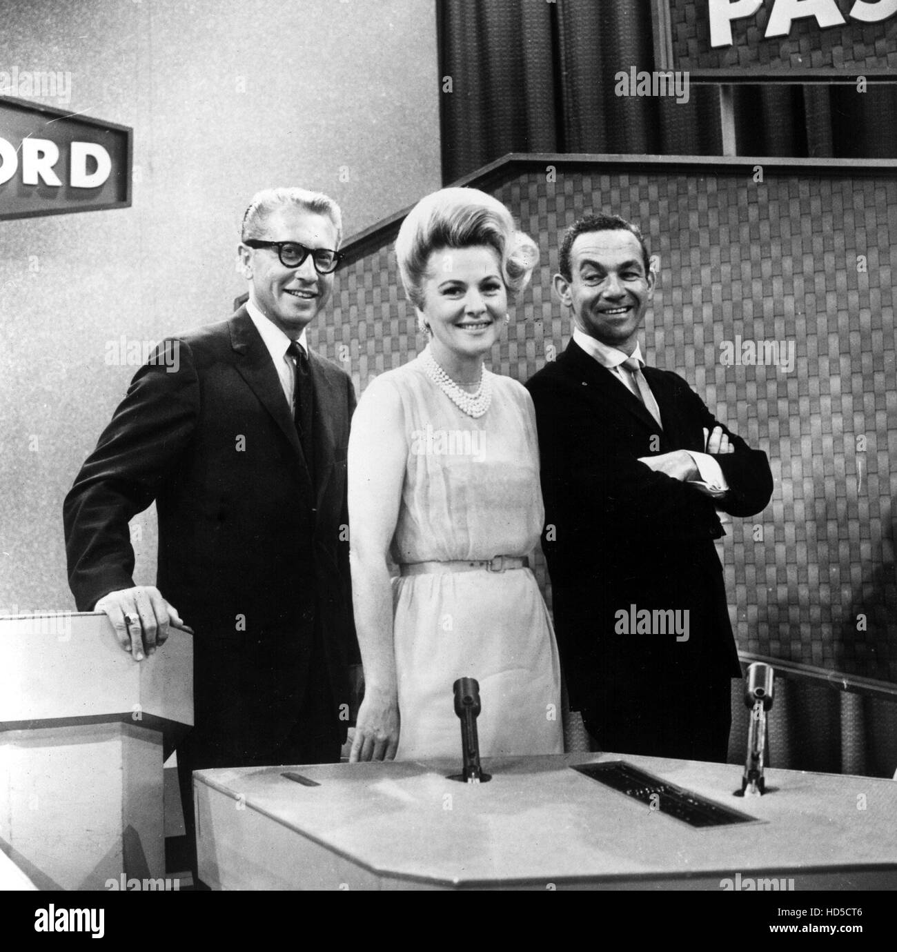 PASSWORD, Allen Ludden, Joan Fontaine, Jack Carter, 1961-1967, 1962 ...