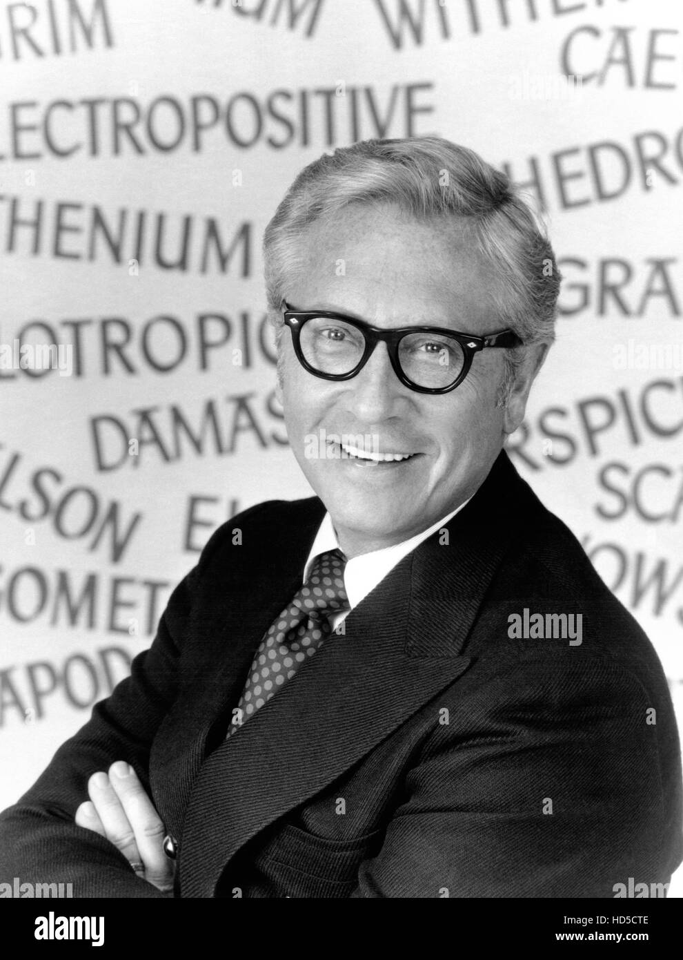 PASSWORD, Allen Ludden (1971), 1961-75 Stock Photo - Alamy