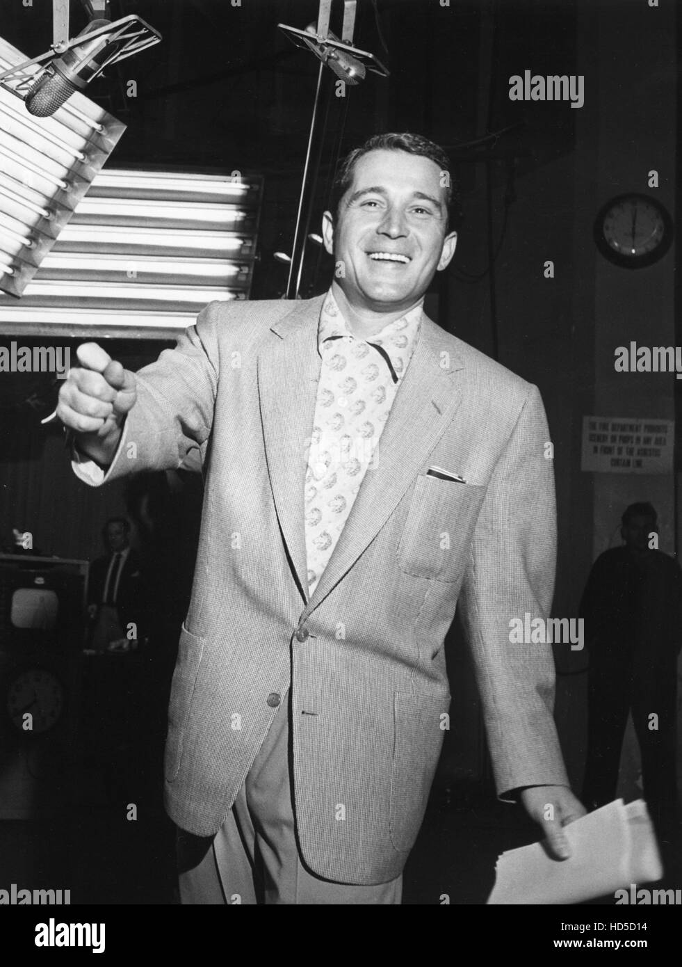 PERRY COMO SHOW, THE, Perry Como, 1948-1963 [1953 season] Stock Photo ...