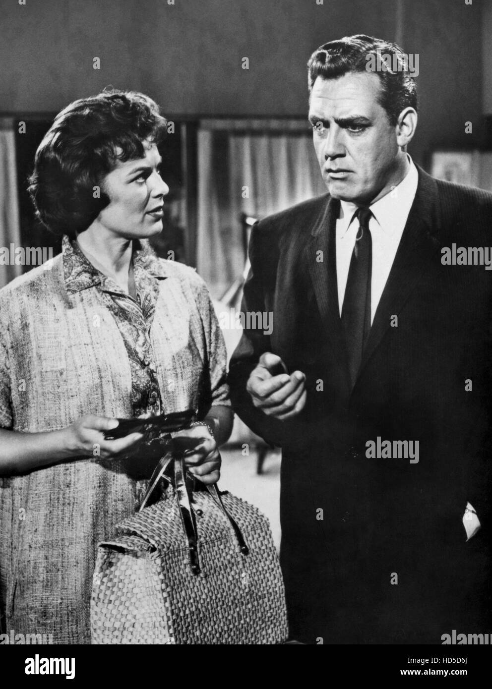 Barbara Hale Raymond Burr