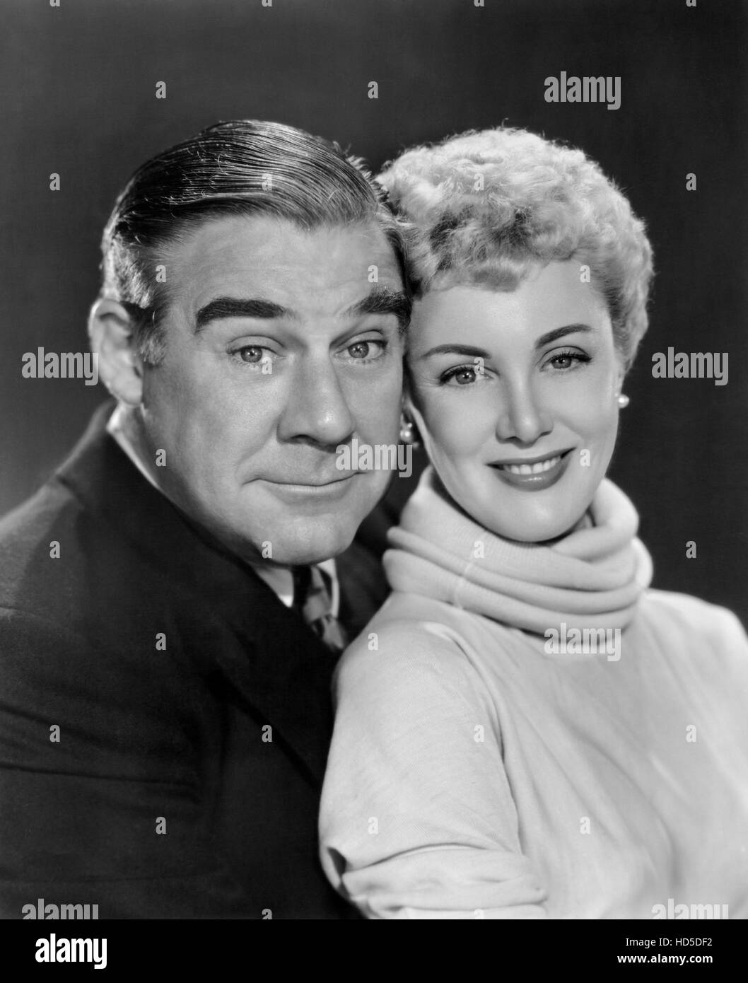 PERSON TO PERSON, from left: Paul Douglas, Jan Sterling, (Season 4, Episode 20, aired January 25 ...