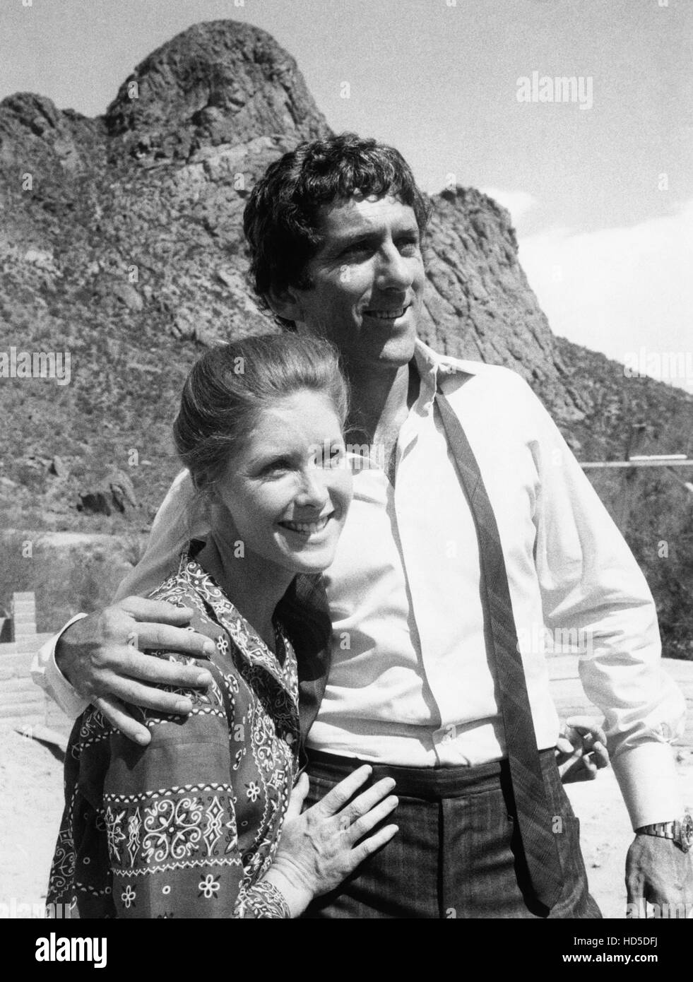 PETROCELLI, from left: Susan Howard, Barry Newman in 'The Golden Cage ...