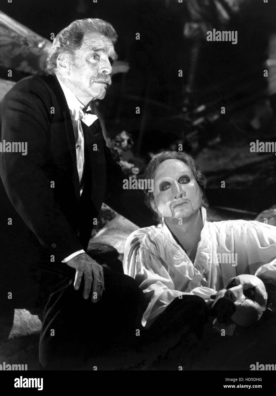 THE PHANTOM OF THE OPERA, Burt Lancaster, Charles Dance, 1990. ©ABC ...