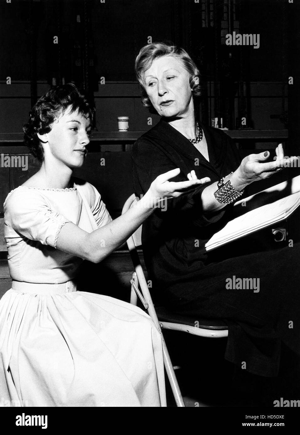 PLAYHOUSE 90, from left, Susan Anderson, Judith Anderson, 'The Second ...