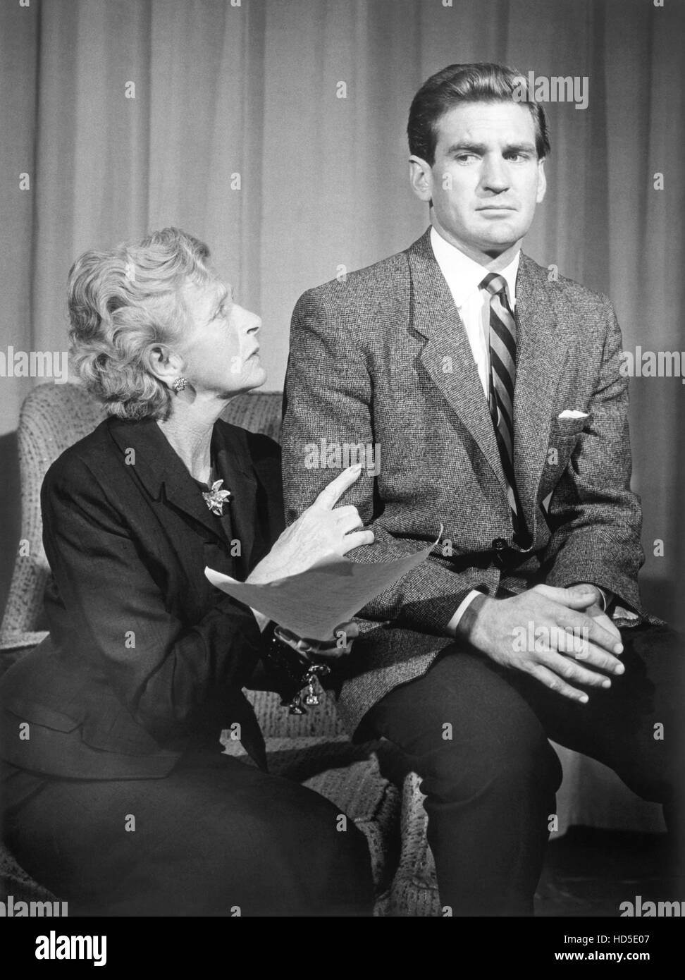 PLAYHOUSE 90, from left: Gladys Cooper, Rod Taylor, 'Verdict of Three ...