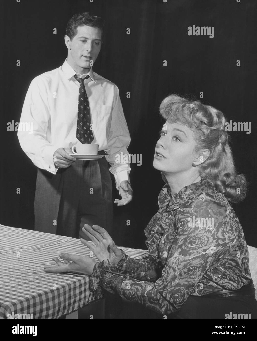 PLAY OF THE WEEK, from left: Morgan Sterne, Shelley Winters, 'A Piece ...