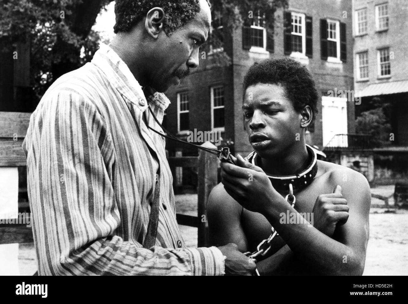 ROOTS, Louis Gossett Jr., Levar Burton, 1977 Stock Photo - Alamy