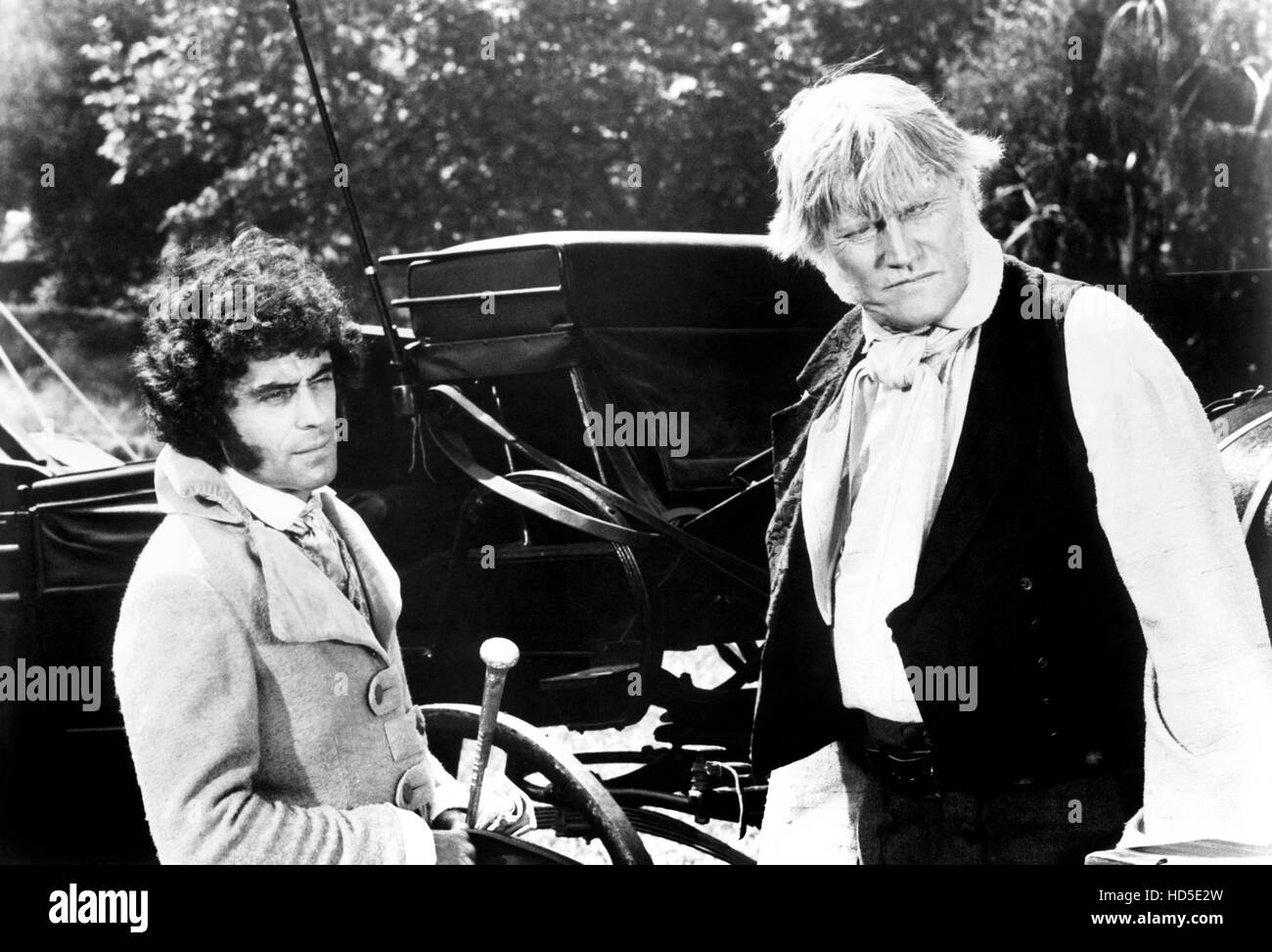 ROOTS, form left: Ian McShane, Chuck Connors, 1977 Stock Photo - Alamy