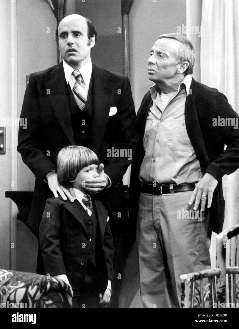THE ROPERS, Jeffrey Tambor, Norman Fell, Evan Cohen in episode 'Days of ...