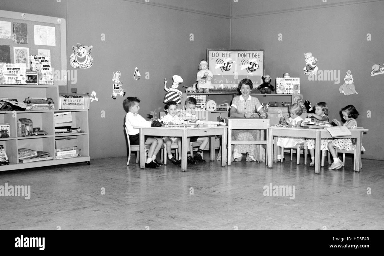 ROMPER ROOM, Nancy Claster as 'Miss Nancy 1953-1963', Tv Series 1953 ...