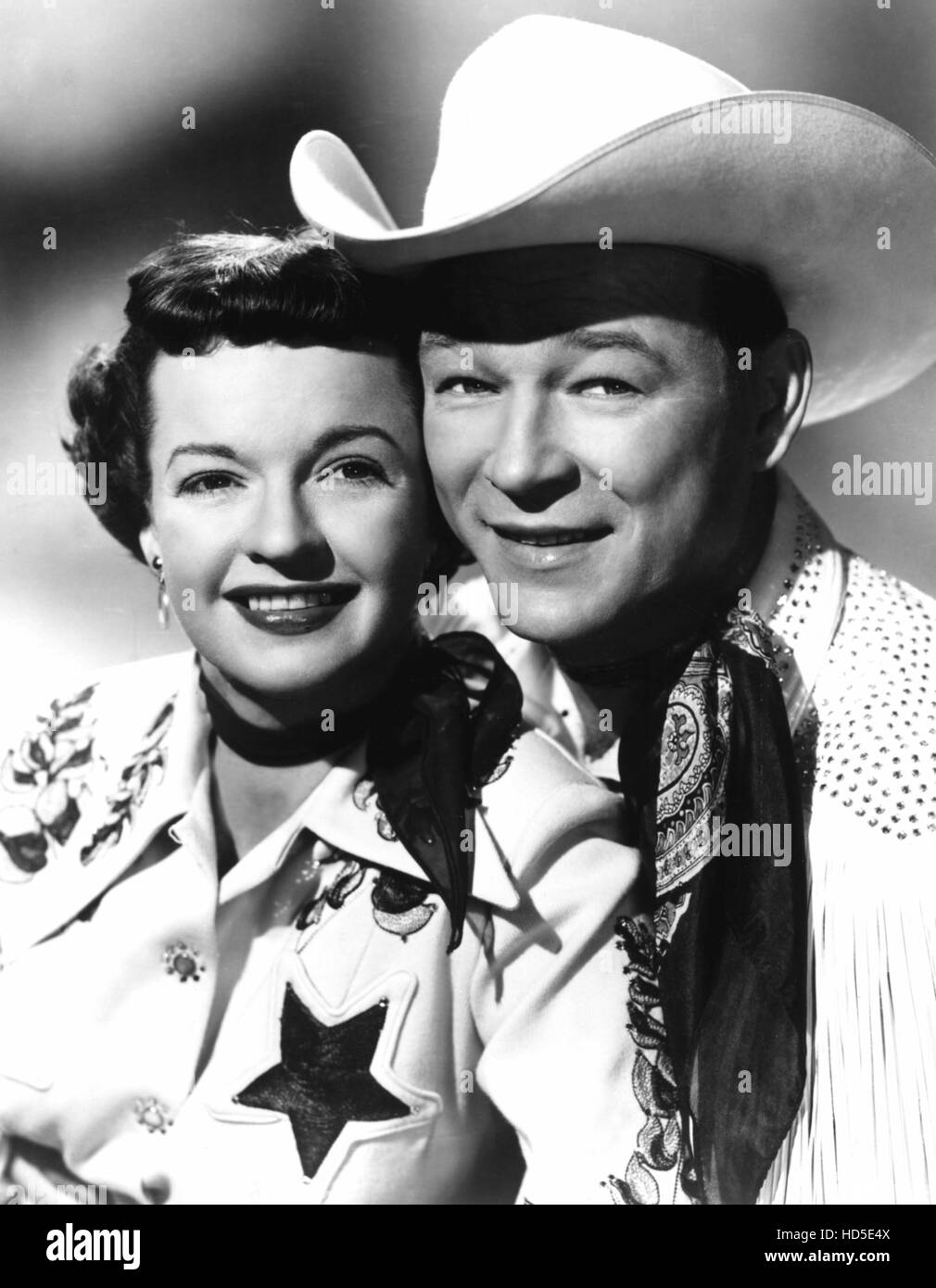 THE ROY ROGERS SHOW, Roy Rogers, Dale Evans, 1951-1957 Stock Photo - Alamy