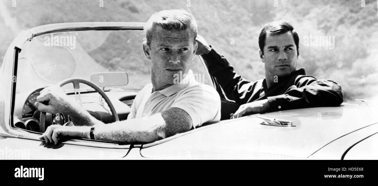 ROUTE 66, Martin Milner, George Maharis, 1960-64 Stock Photo - Alamy