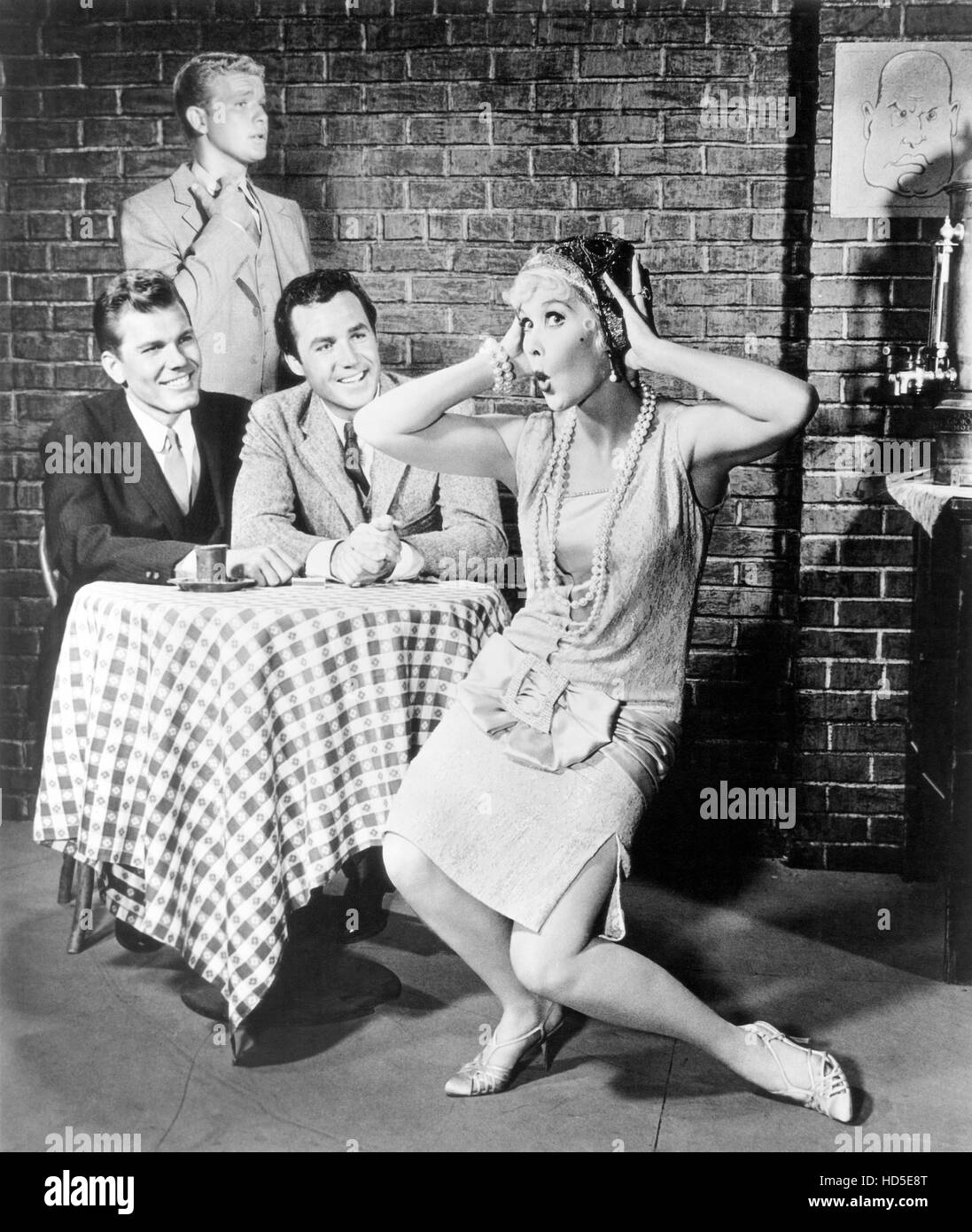 THE ROARING 20'S, (from left): Donald May, Gary Vinson, Rex Reason ...
