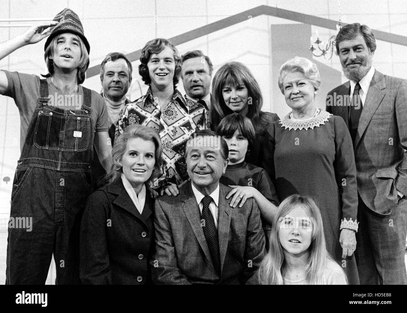 ROBERT YOUNG & FAMILY, (back, l to r): Beau Bridges, William Windom ...
