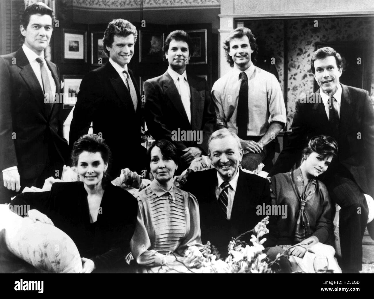 RYAN'S HOPE, top from left: Daniel Pilon, John Sanderford, Malcolm ...