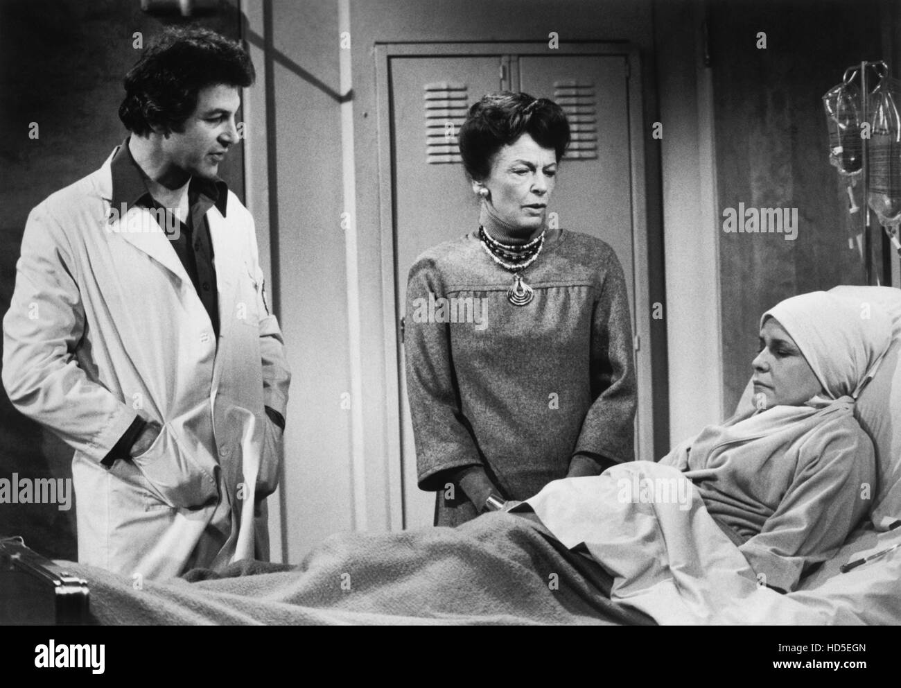 RYAN'S HOPE, from left: John Gabriel, Gale Sondergaard, Diana Van Der ...