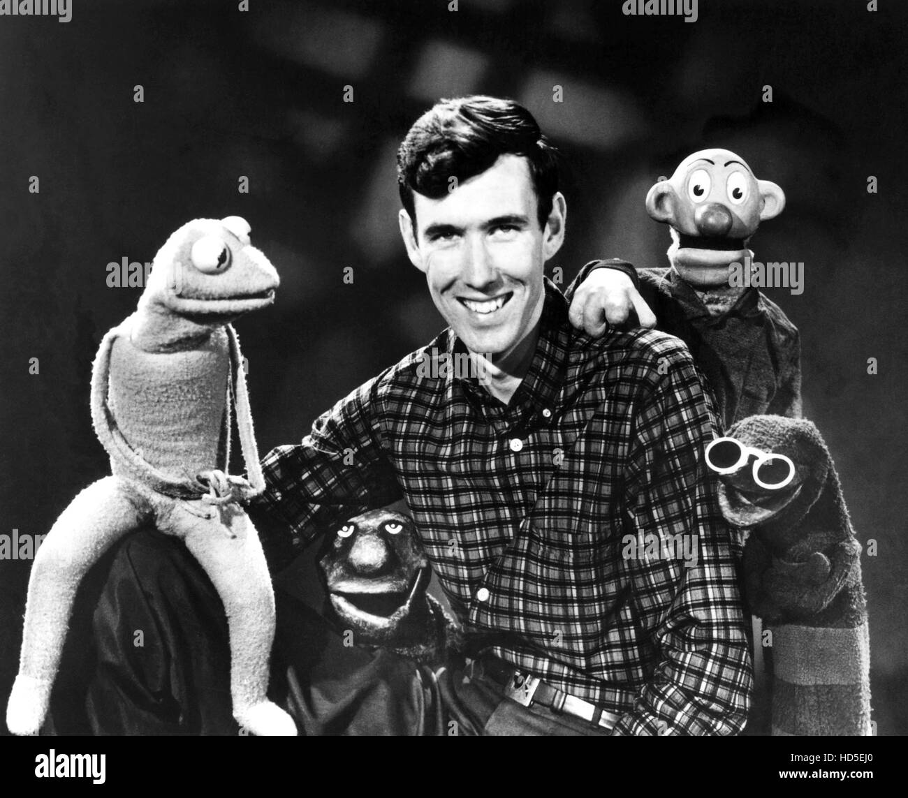 SAM AND FRIENDS, Kermit the Frog, Yorick, Jim Henson, Sam, Harry, 1955 ...