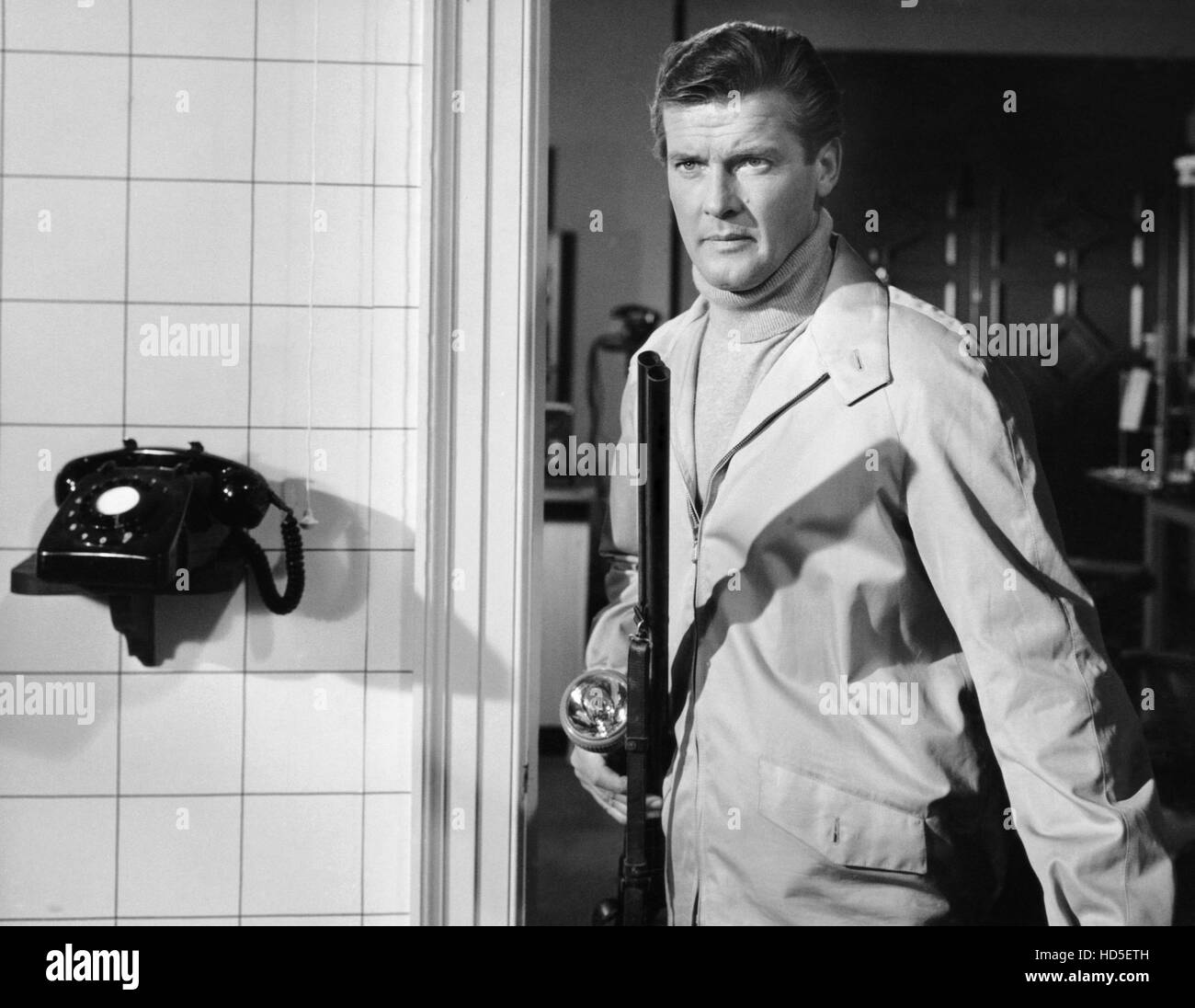 THE SAINT, Roger Moore, 'The House on Dragon's Rock', (Season 6, aired ...