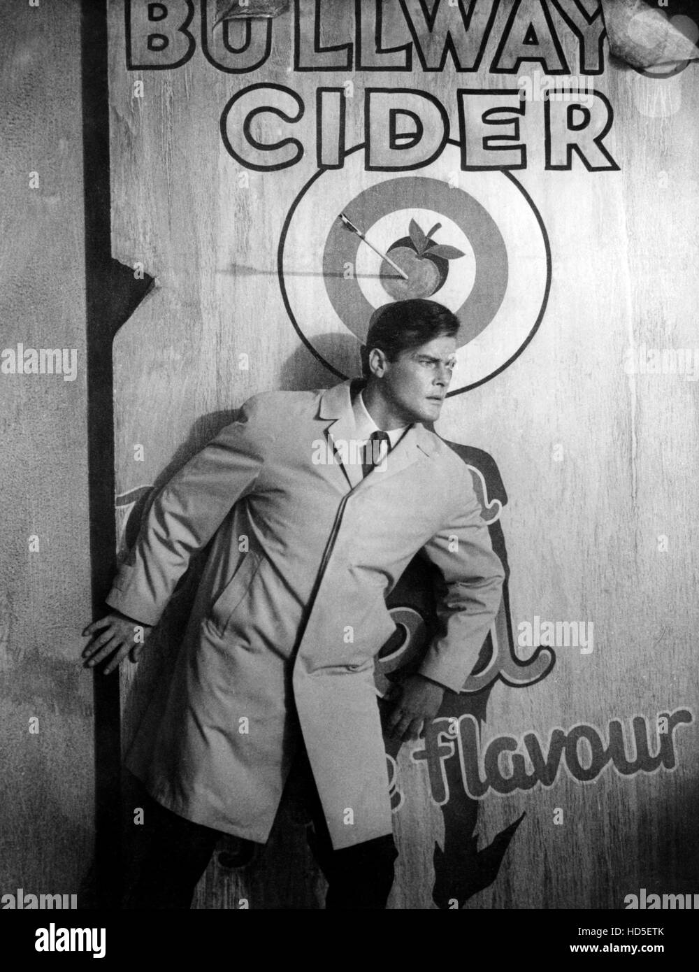 THE SAINT, Roger Moore, 1962-69 Stock Photo - Alamy