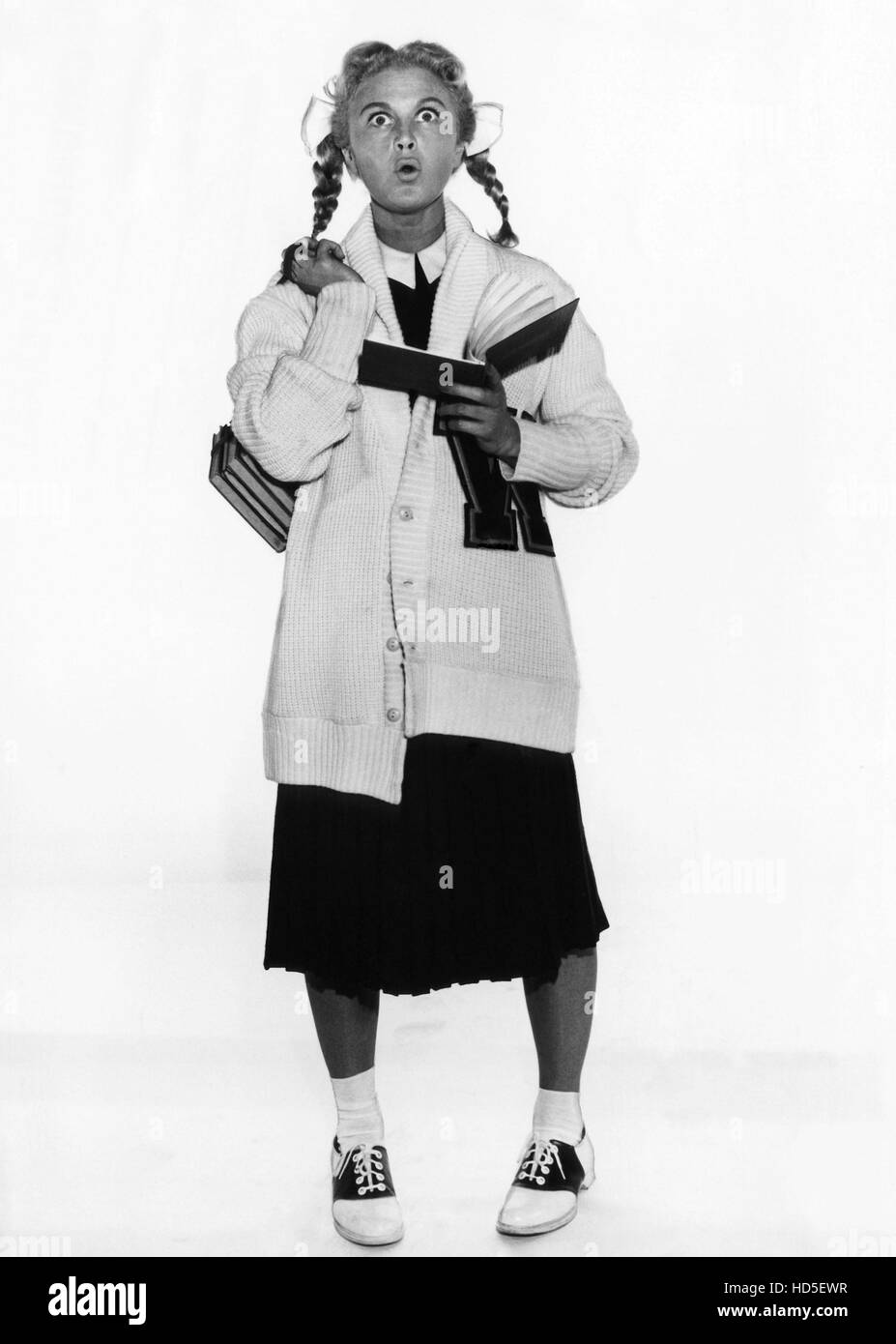 SALLY, Joan Caulfield, NBC, 1957-1958 Stock Photo - Alamy