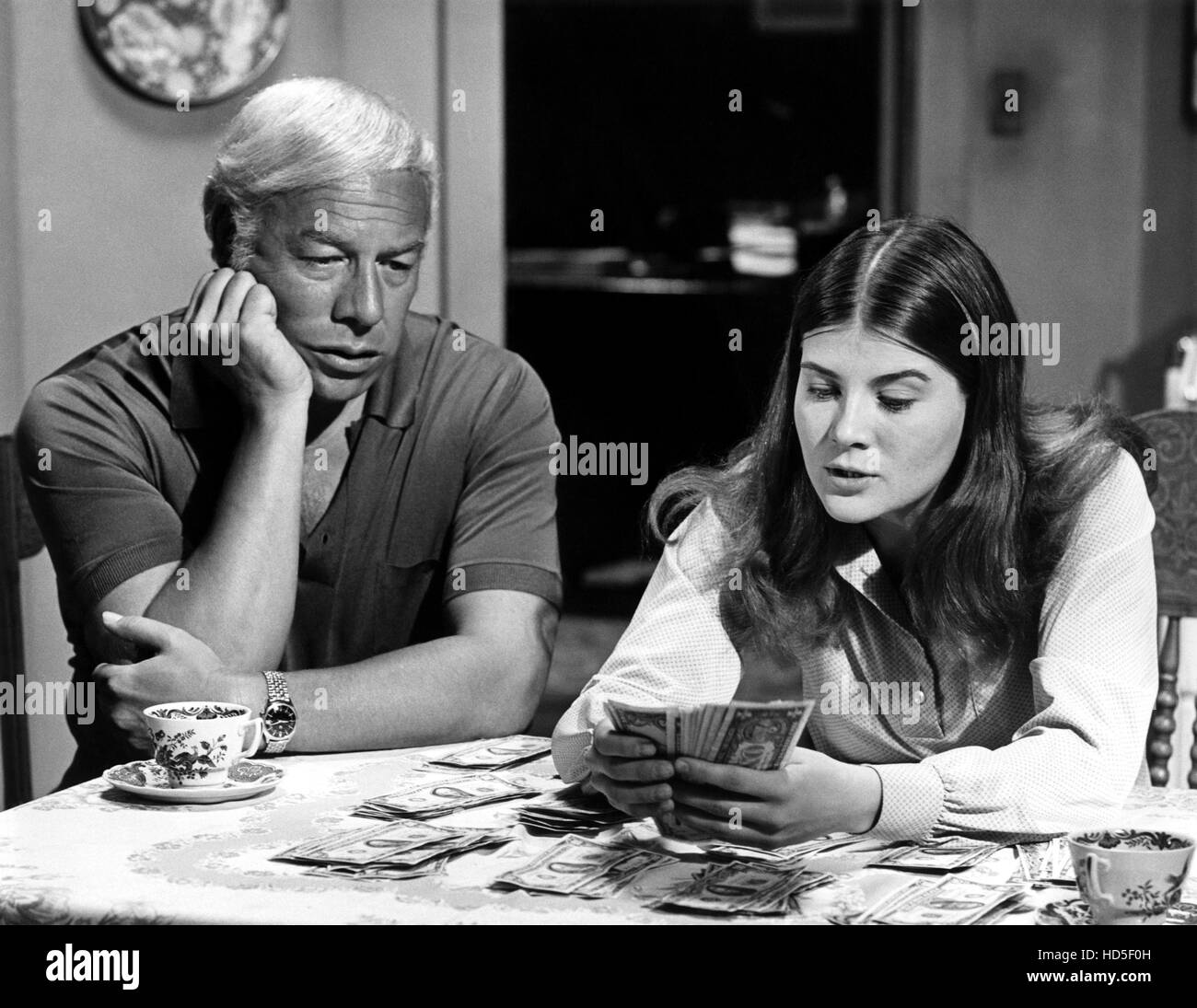 SARGE, from left: George Kennedy, Sallie Shockley, 1971-72 Stock Photo - Alamy