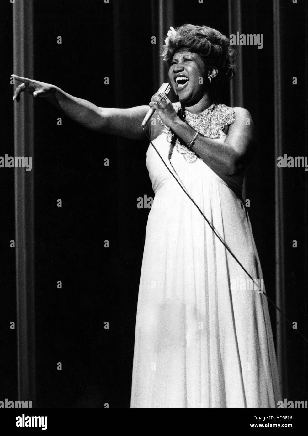 A SALUTE TO AMERICAN IMAGINATION, Aretha Franklin, 1978. © Bob Banner ...