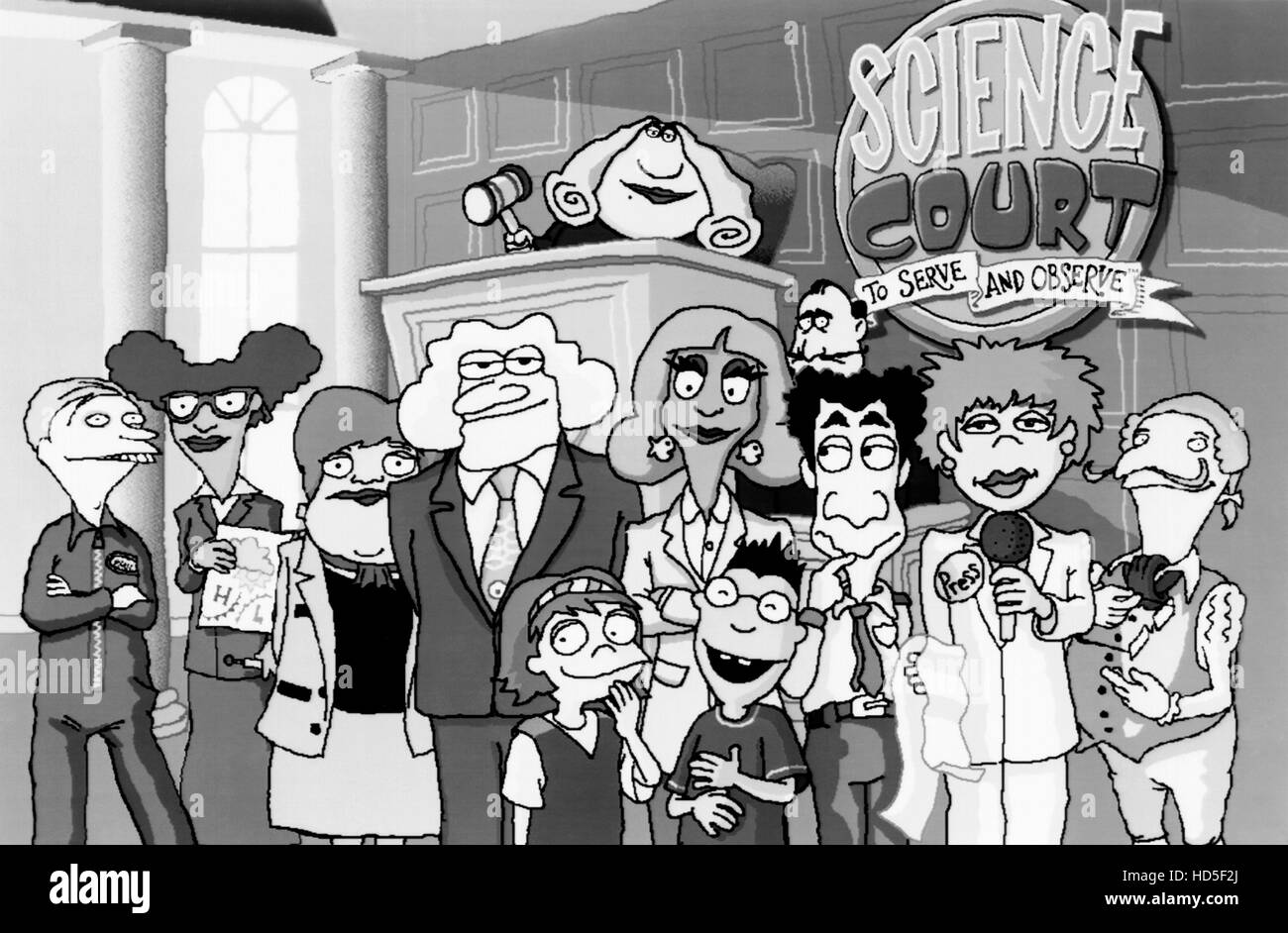 SCIENCE COURT, 1997. © ABC / Courtesy: Everett Collection Stock Photo ...