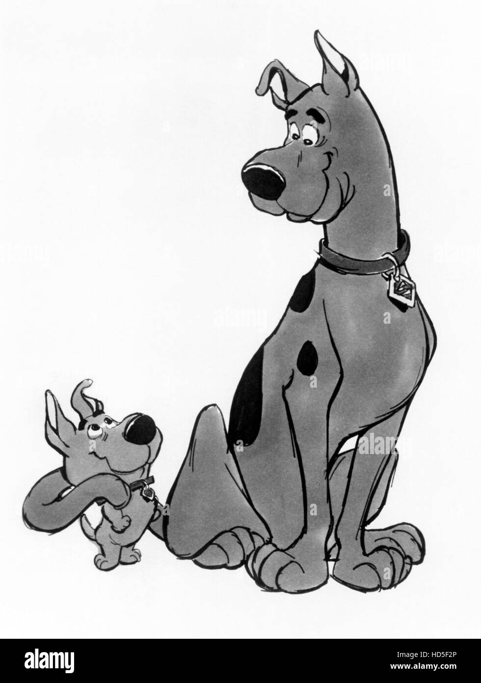 SCOOBY-DOO AND SCRAPPY-DOO, from left: Scrappy-Doo, Scooby-Doo, 1979 ...