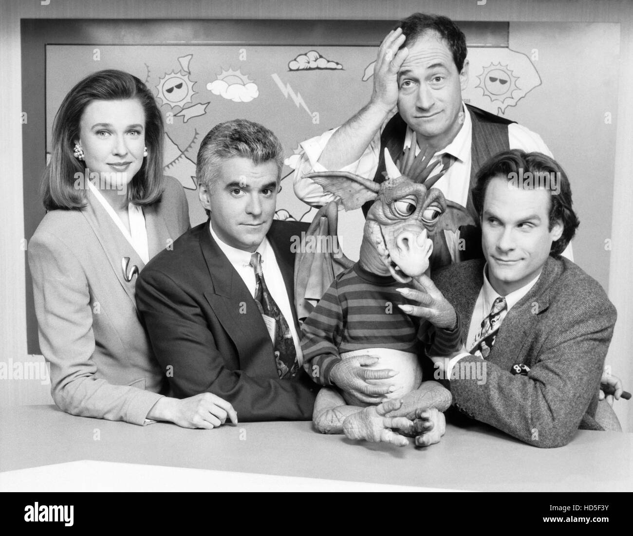 SCORCH, from left: Brenda Strong, John O'Hurley, Todd Susman, Jonathan ...