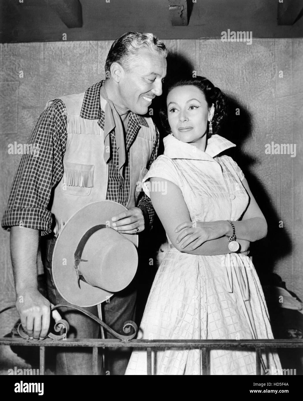 SCHLITZ PLAYHOUSE OF STARS, from left: Cesar Romero, Dolores del Rio ...