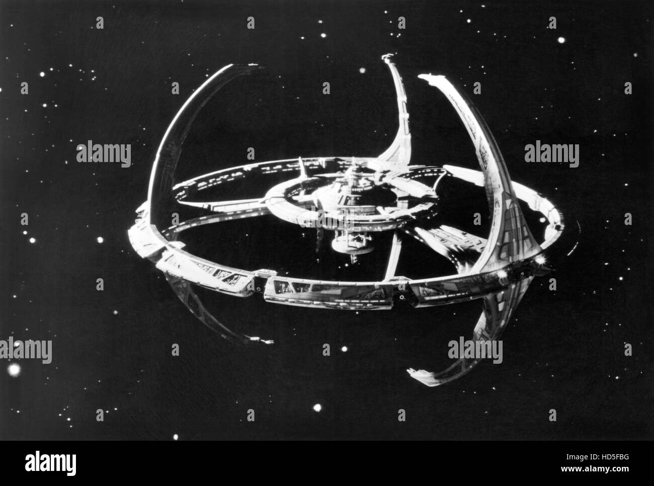 STAR TREK: DEEP SPACE NINE, Starfleet Space Station, (Season 1), 1993 ...