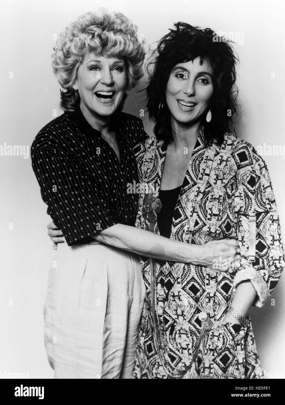 SUPERSTARS AND THEIR MOMS, Georgia LaPierre, Cher, 5/1/88 Stock Photo ...