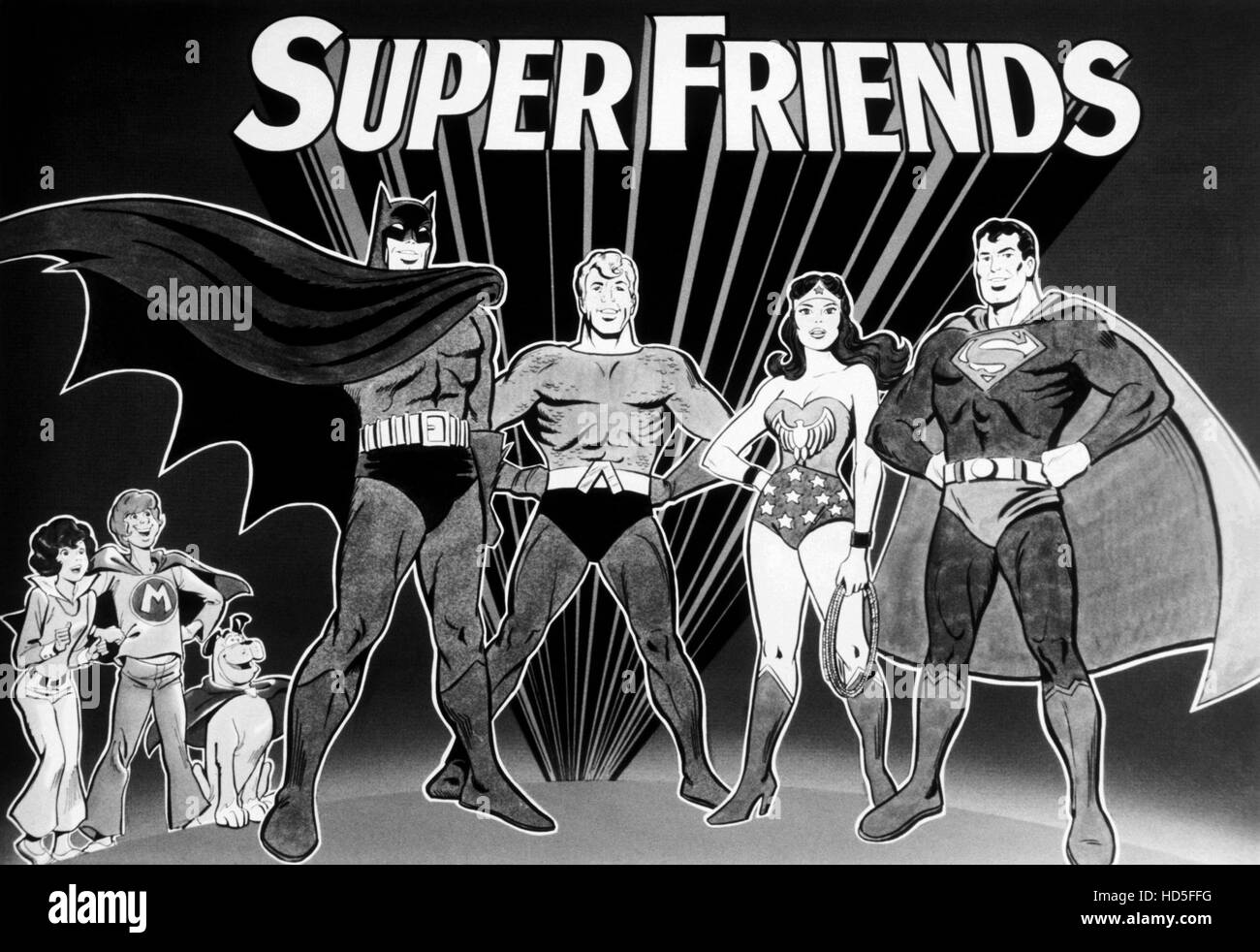 Super friends superman hi-res stock photography and images - Alamy