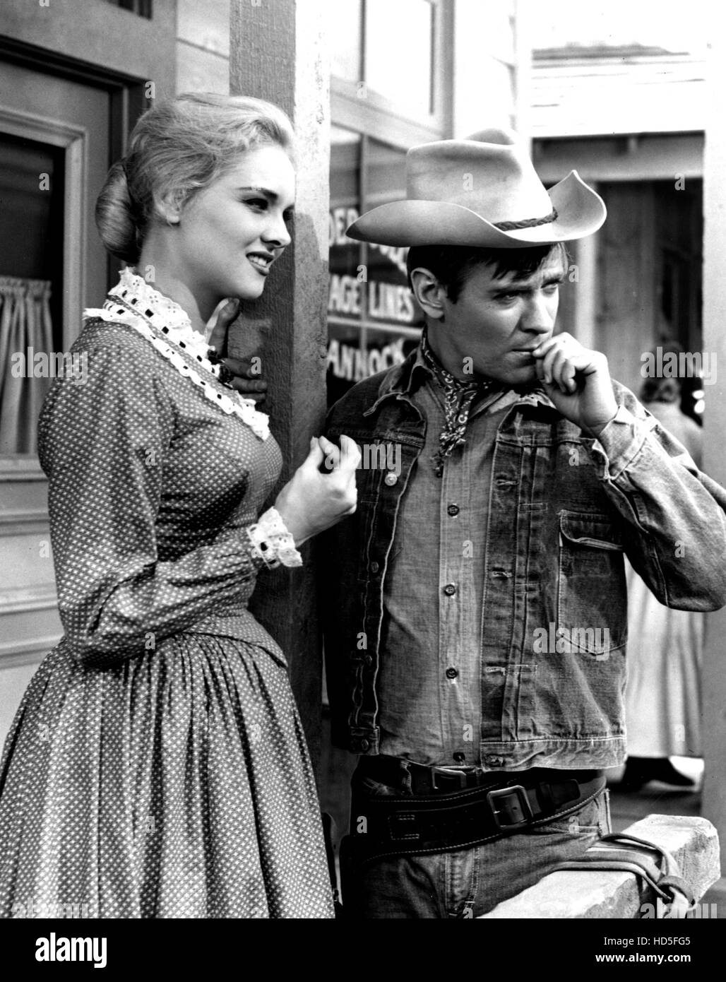 SUGARFOOT, Return to Boot Hill, Diane McBain, Will Hutchins, 1957-1961 ...
