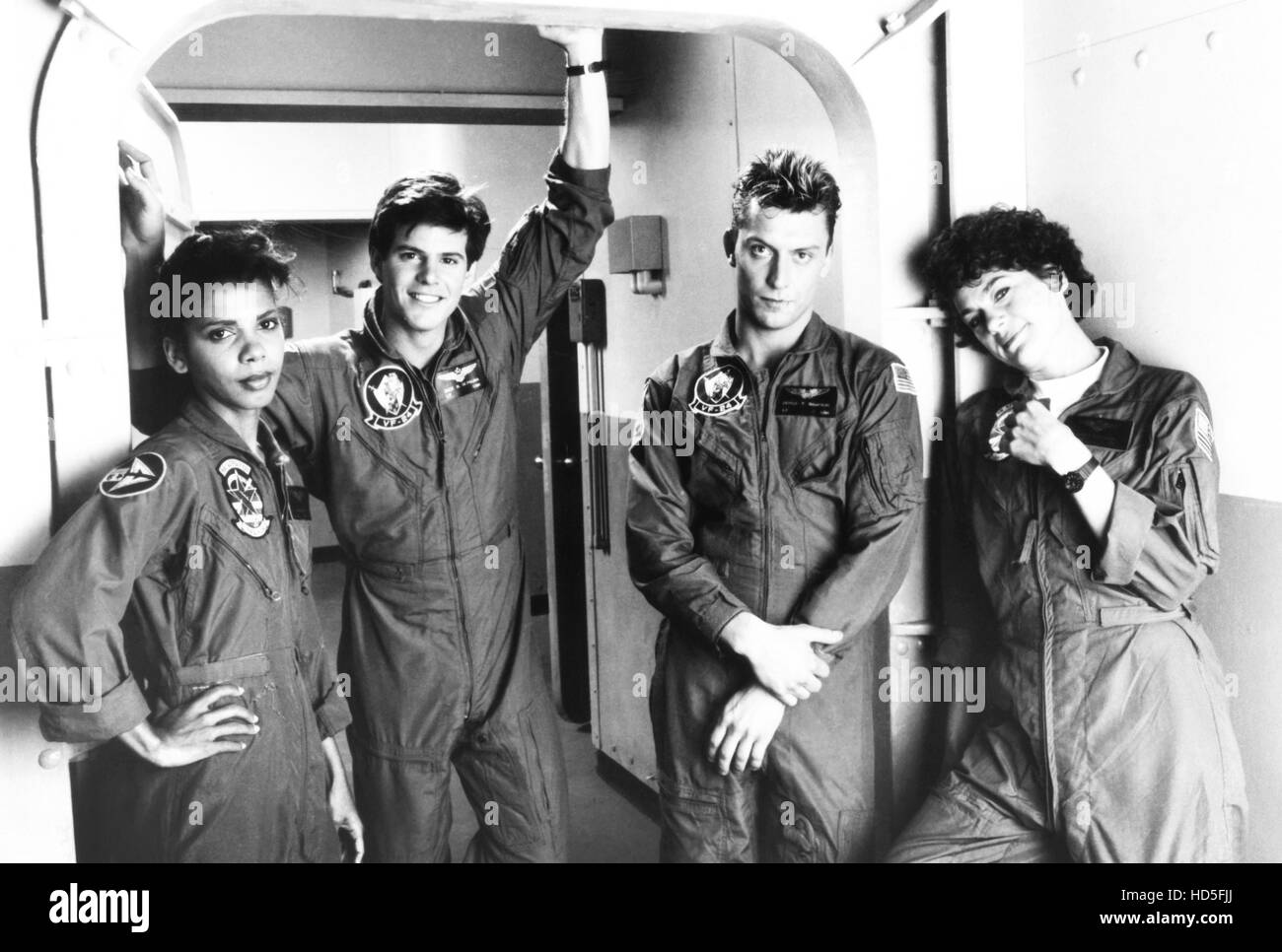 SUPERCARRIER, from left: Penny Johnson, Ken Olandt, John David Bland ...