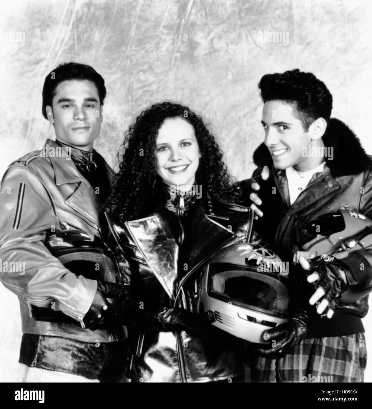 SUPERHUMAN SAMURAI SYBER-SQUAD, from left: Kevin Castro, Robin Mary ...